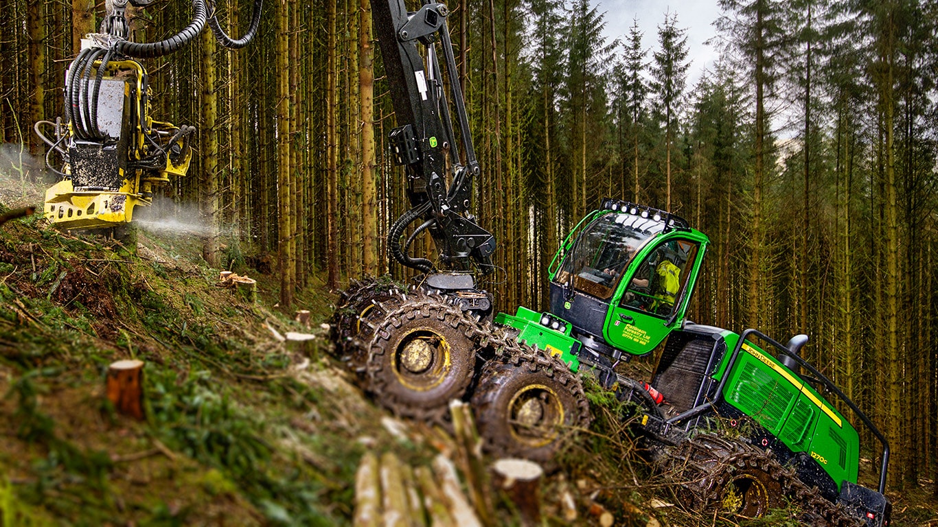 1270G | Harvesters | John Deere NZ